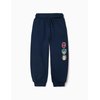 Pantalon de jogging en coton avec imprimé marvel et cordon de serrage ...