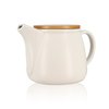 Théière en porcelaine 1l, mona blanc-naturel Ogo Living | La Redoute