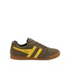 Baskets harrier kaki/jaune Gola | La Redoute