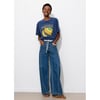 Jean large à oeillets jean moyen Promod | La Redoute