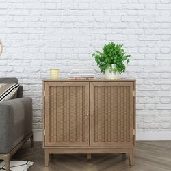 Small rattan sideboard store