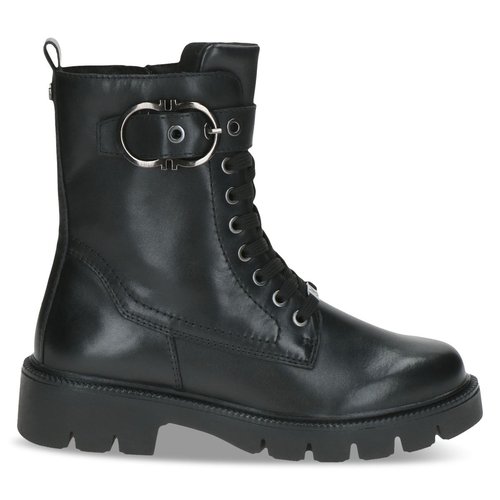 Bottine fourée noir nappa Caprice | La Redoute