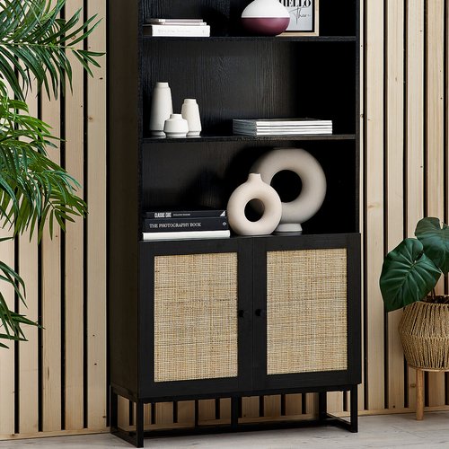 Indiya tall rattan display unit So'home | La Redoute