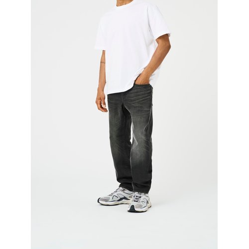 Coupe regular onsweft taille basse regular fit jeans dark grey denim ...