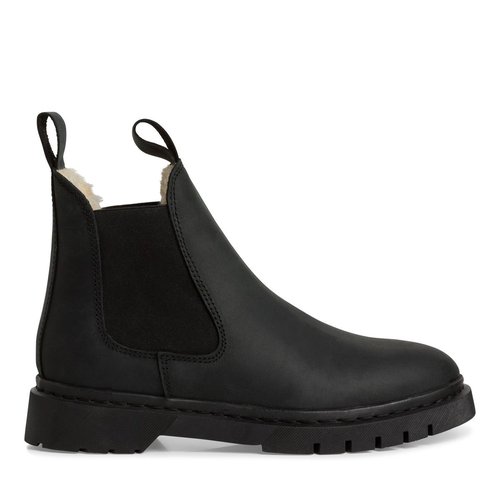 Bottine fourée noir Tamaris | La Redoute