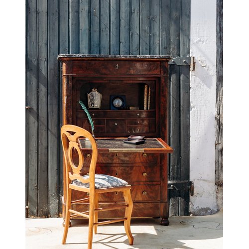Grand secrétaire en bois honoré n°70 - bon état Couleur bois Debongout ...