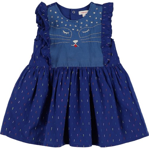 Robe - très bon état bleu Catimini | La Redoute