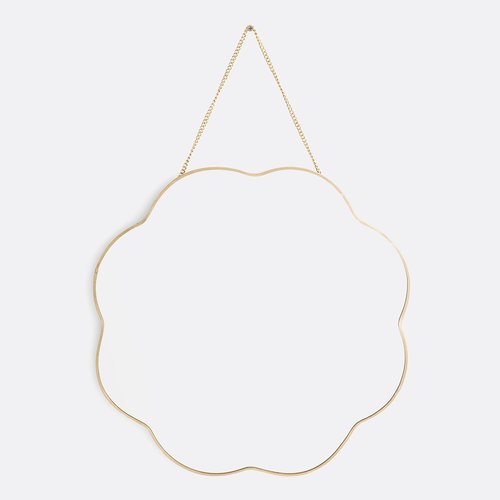 Uyova 50cm diameter brass mirror, brass, La Redoute Interieurs | La Redoute