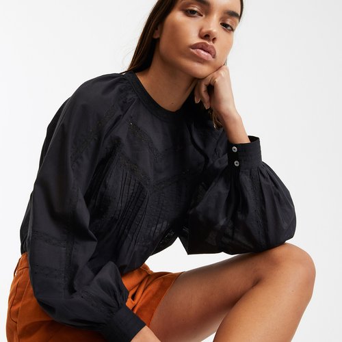 Schwarze bluse damen | La Redoute