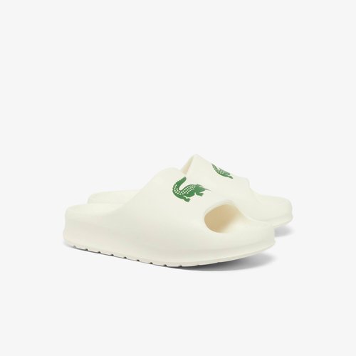 Claquettes serve slide 2.0 blanc 1y5 Lacoste La Redoute