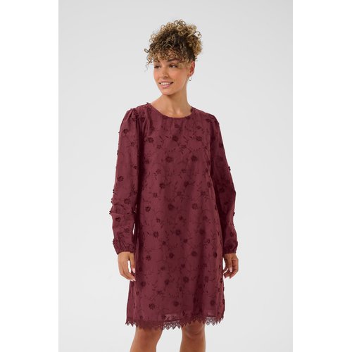Robe coupe droite rouge zinfandel Cream | La Redoute