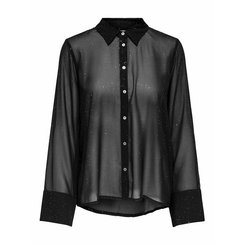 Camicetta trasparente nero Only | La Redoute