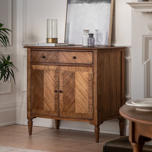 Hayes vintage inlaid wood sideboard wood So home La Redoute