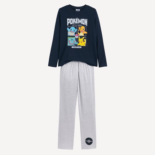 Pijama pokemon marinho + cinzento Pokemon | La Redoute