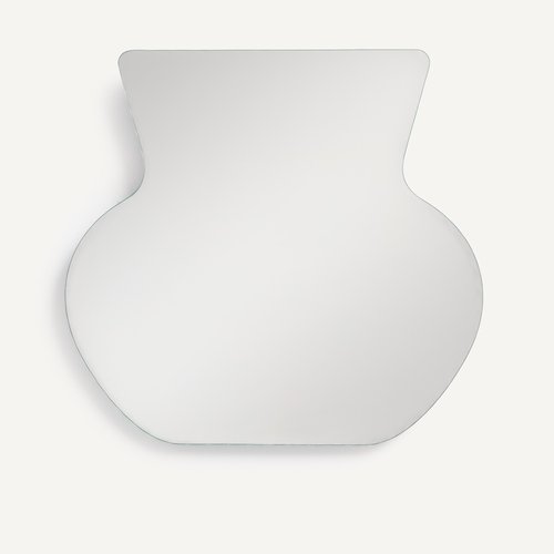 Mirage bevelled mirror, h41cm, transparent, Otto Studio For Am.Pm | La ...