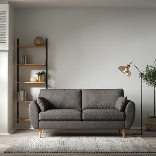 Scandi grey sofa store