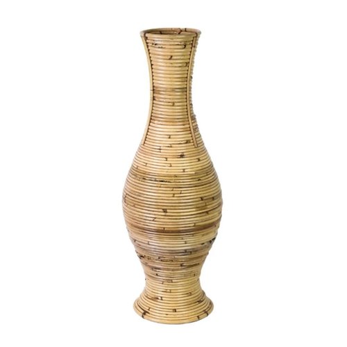 Grand pot en rotin pour pampa gentong Couleur naturel Hydile | La Redoute