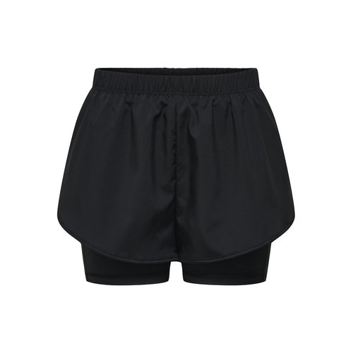 Alice 2 in 1 reflective running shorts, black, Only Play | La Redoute