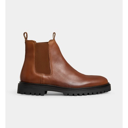 Boots chelsea malone cuir camel Comptoir Gl | La Redoute
