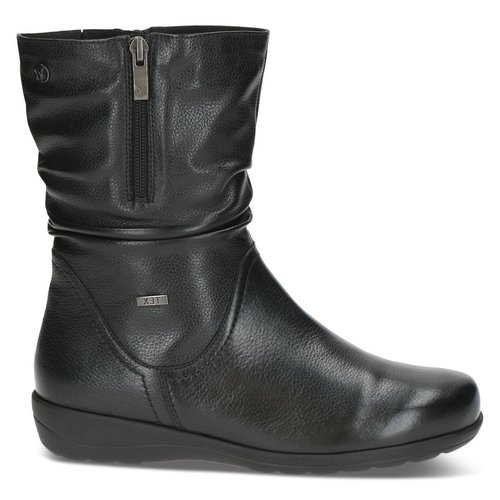 Bottine fourée noir nappa Caprice | La Redoute