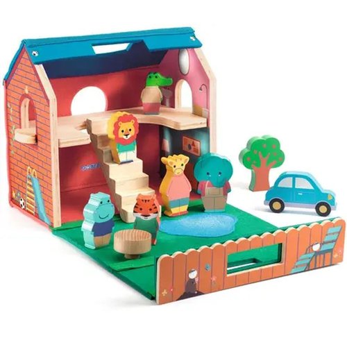 Jouet en bois maison softi-house Djeco | La Redoute