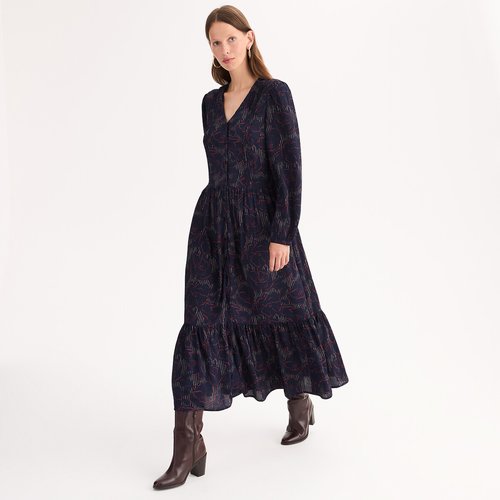 Robe trapèze chic longue | La Redoute