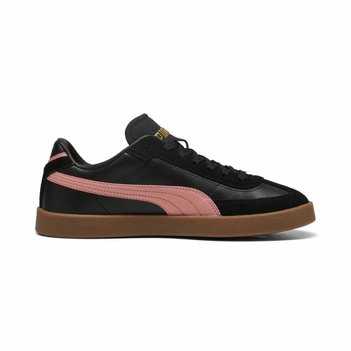 Black and pink puma trainers store
