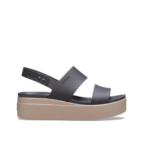 Crocs compensées noires | La Redoute