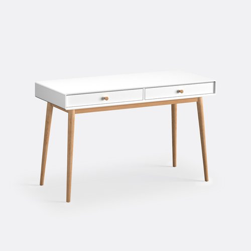2 drawer desk white store