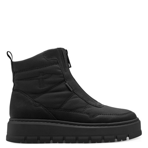 Bottine fourée noir Tamaris | La Redoute
