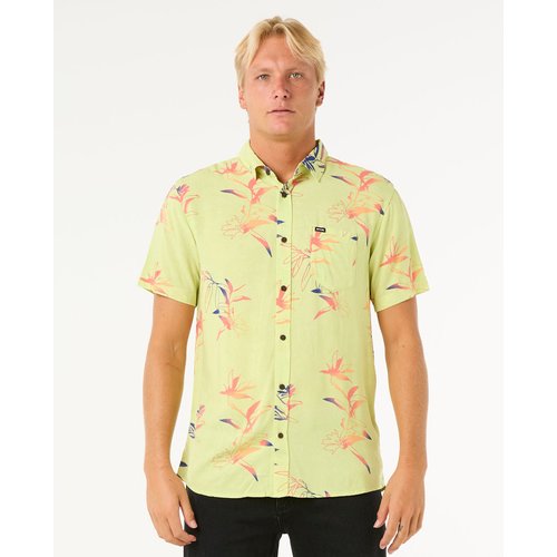 Chemise fun times s/s shirt lime wash Rip Curl | La Redoute