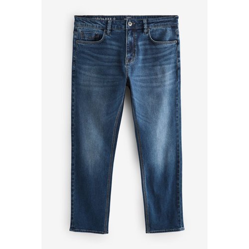 Jean léger aux carreaux bleu Next | La Redoute