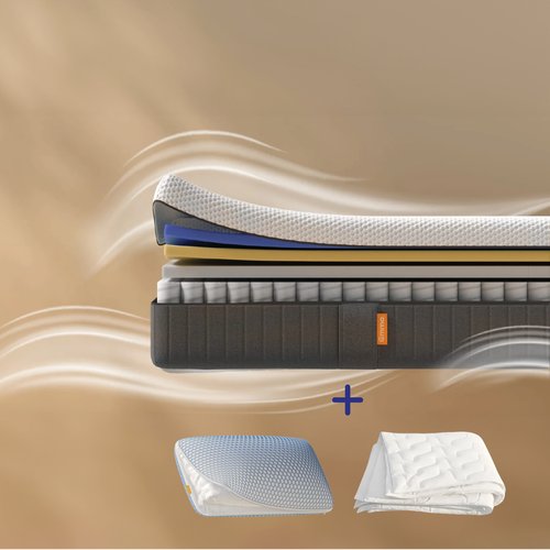 Pack hybride ii plus + oreiller nuage elite + couette printemps Couleur ...