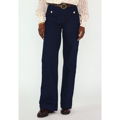 Jean large anais rinse Maison 123 | La Redoute