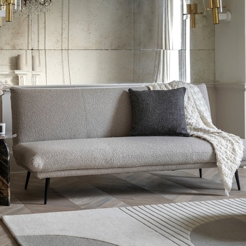 Arlington boucle click clack sofa bed So home La Redoute
