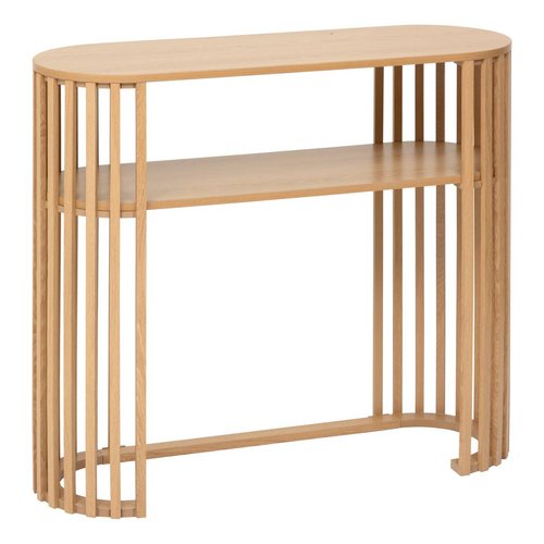 Console design à lattes ajouré slat Couleur beige 5Five Simply Smart ...