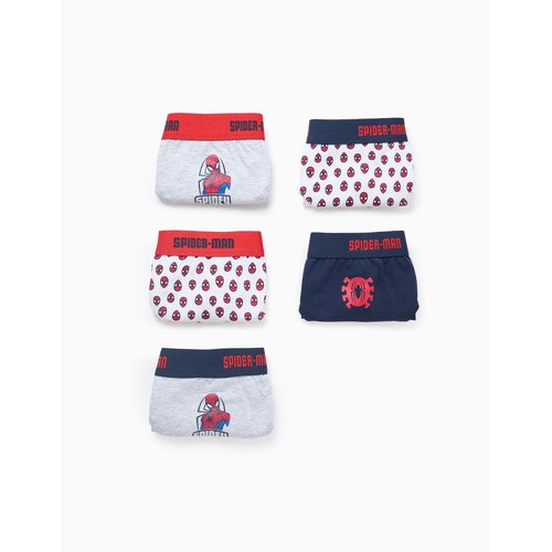 Pack 5 slips spider-man multicolore Zippy | La Redoute