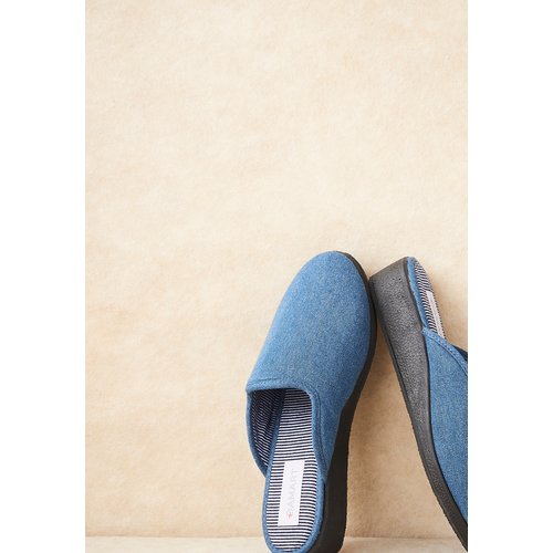 Mules effet jean bleu denim Damart | La Redoute