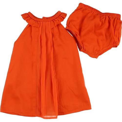 Robe + bloomer - très bon état orange Dpam | La Redoute