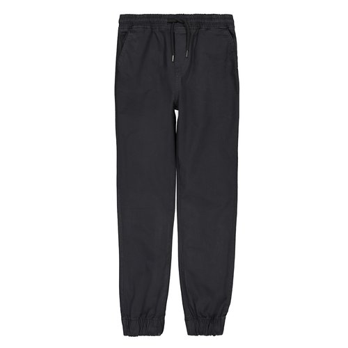 Girls black jogging bottoms | La Redoute