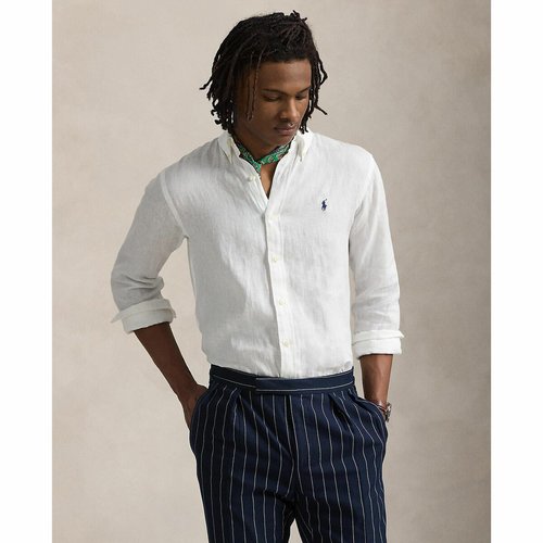 Chemise en lin custom fit Polo Ralph Lauren | La Redoute