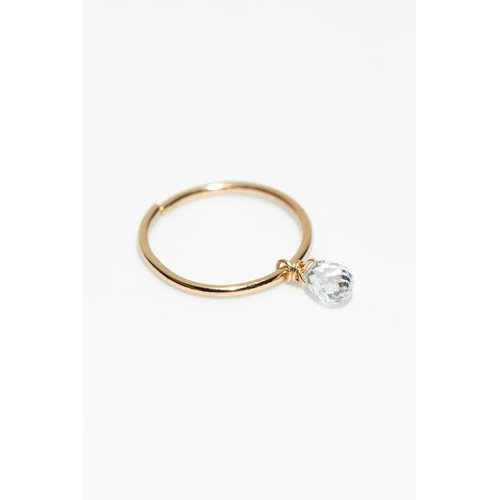 Piercing tara - or 750‰ - diamant blanc argent / tanzanite Yay Paris ...