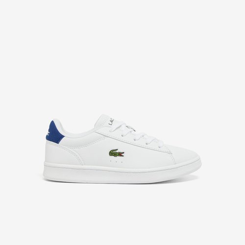 Kids carnaby set low top trainers white blue Lacoste La Redoute