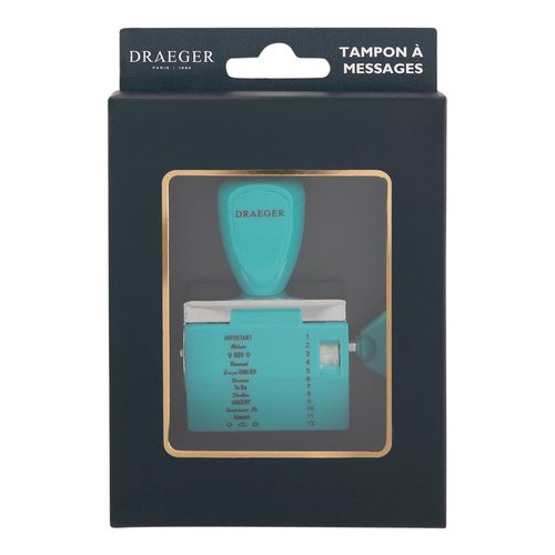 Tampon message thème organisation green Draeger Paris | La Redoute