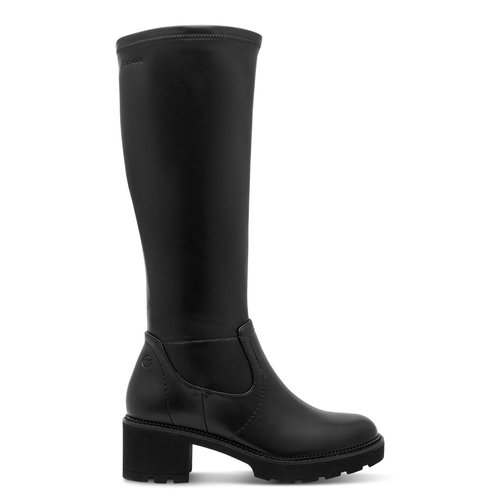 Bottes fourée noir nappa Tamaris | La Redoute