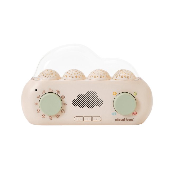 Boites à histoires avec projections cloudbox blanc/vert Cloud B | La ...