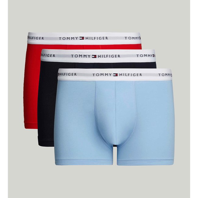 Lot de 3 boxers unis Tommy Hilfiger | La Redoute
