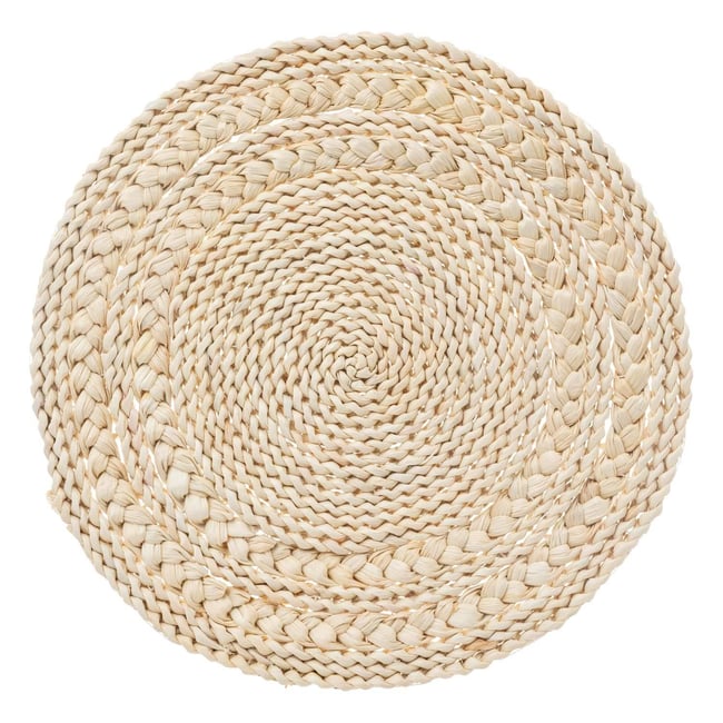Set de table rond escambia beige Secret De Gourmet | La Redoute