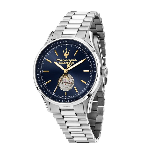 Montre analogique sorpasso argenté bleu argenté Maserati | La Redoute