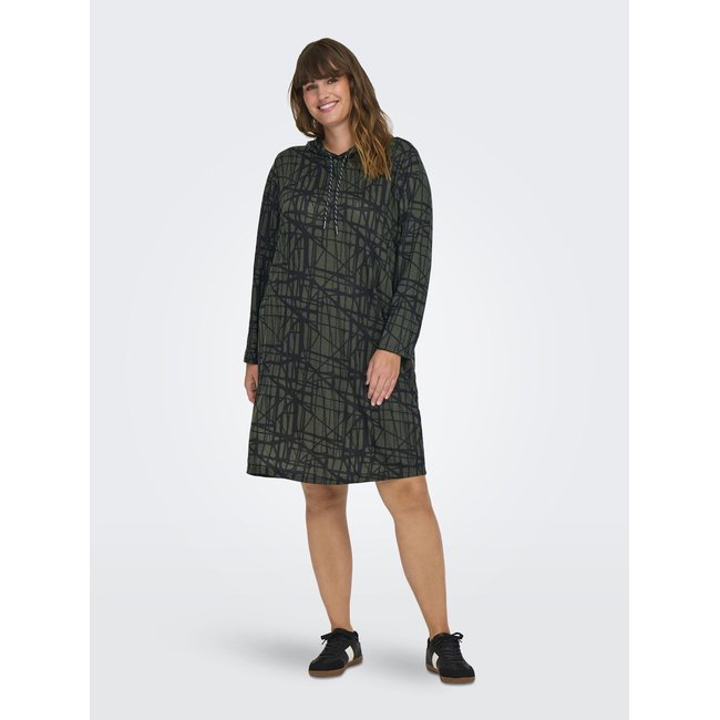 Caralba robe courte robe molletonnée forest night Only Carmakoma | La ...
